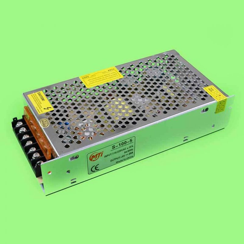 DC Power Supply 5V 20A SMPS – Quanta Robotics