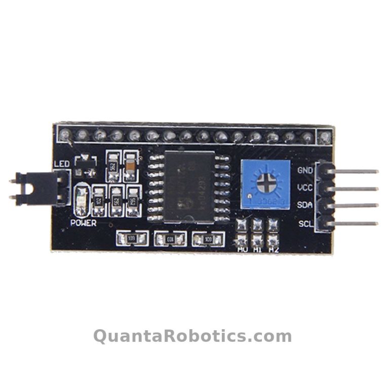 I2C LCD Adapter Module- Quanta Robotics